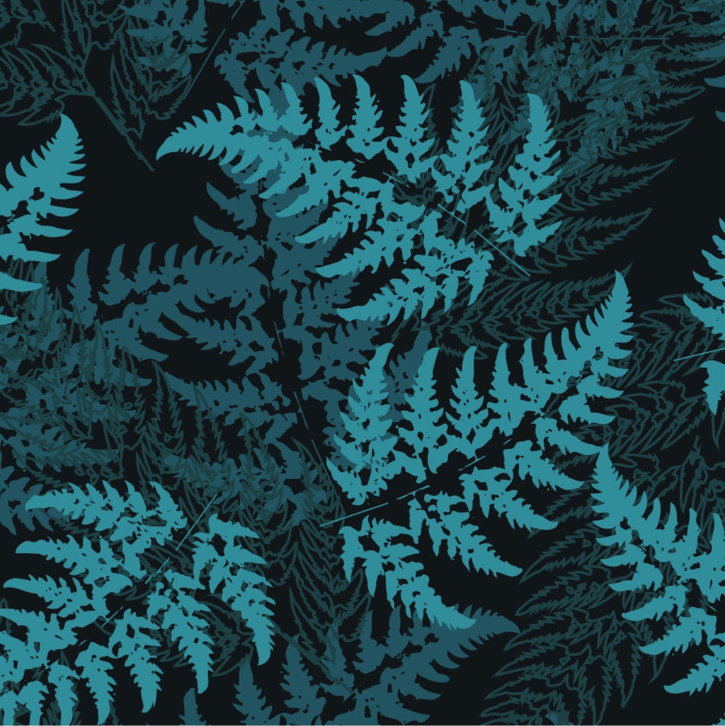 Silver Fern Print created exclusively for Kaleo Designs by Jacqueline ...